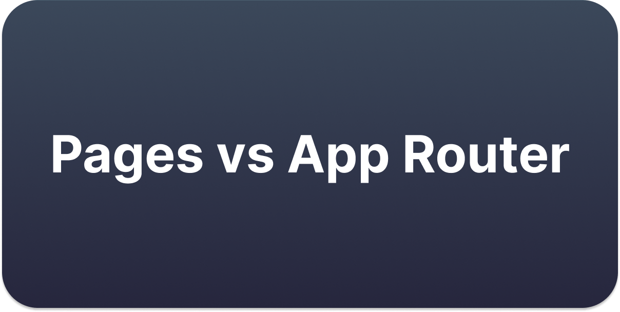 Next.js Routing: App Router und Pages Router